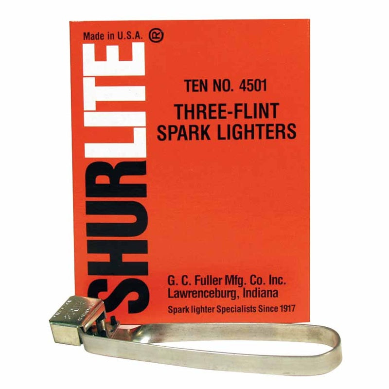 SHURLITE THREE FLINT SPARK LIGHTER – WeldCor Supplies